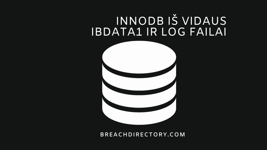 InnoDB iš Vidaus: ibdata1 ir Log Failai - BreachDirectory Blog