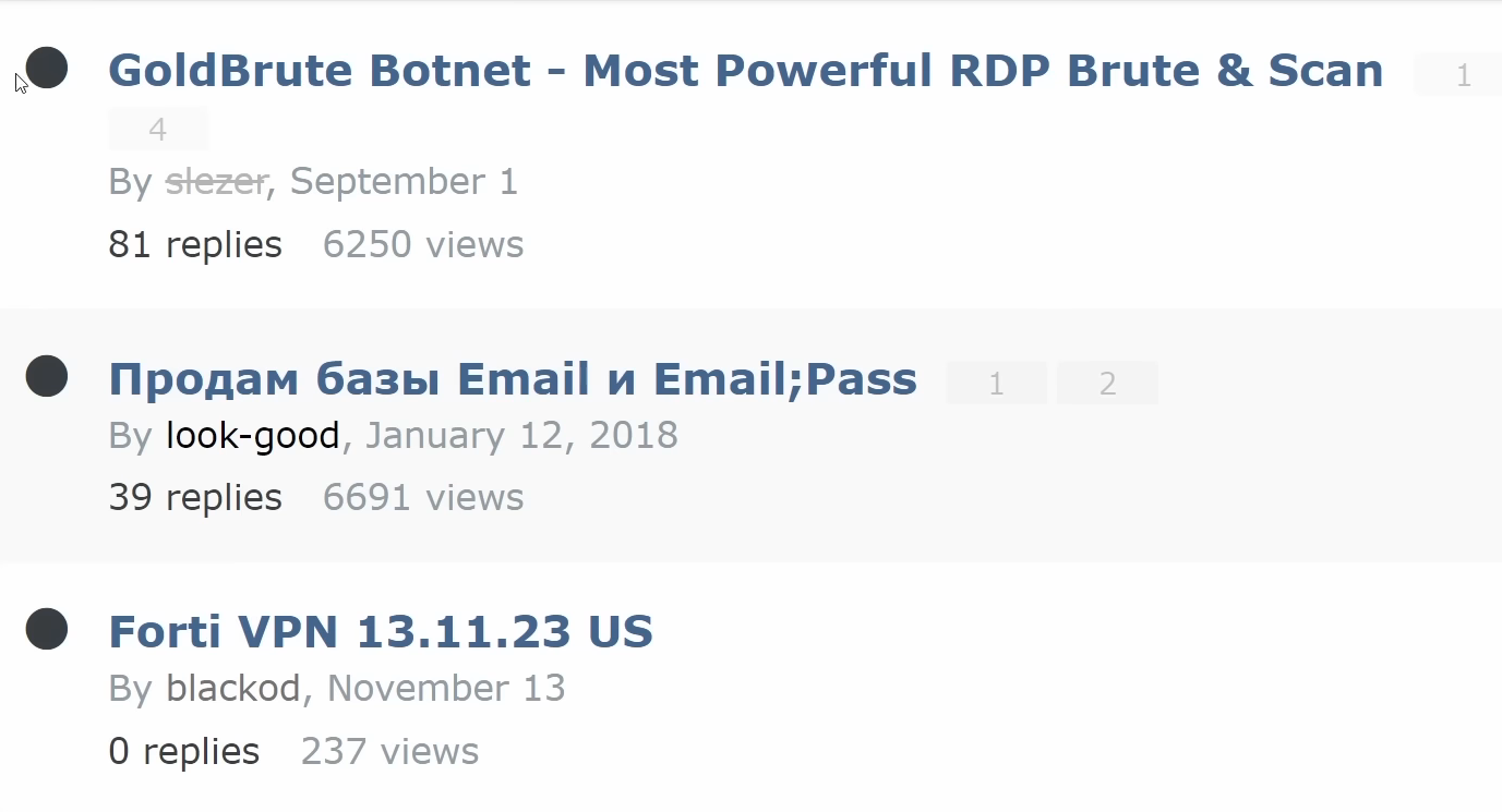 Exploring the Russian Hacker Forum Exploit.in - BreachDirectory Blog